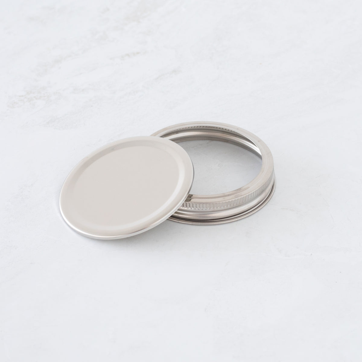 Stainless Steel Preserving lid to fit a wide mouth jar – Symbiota